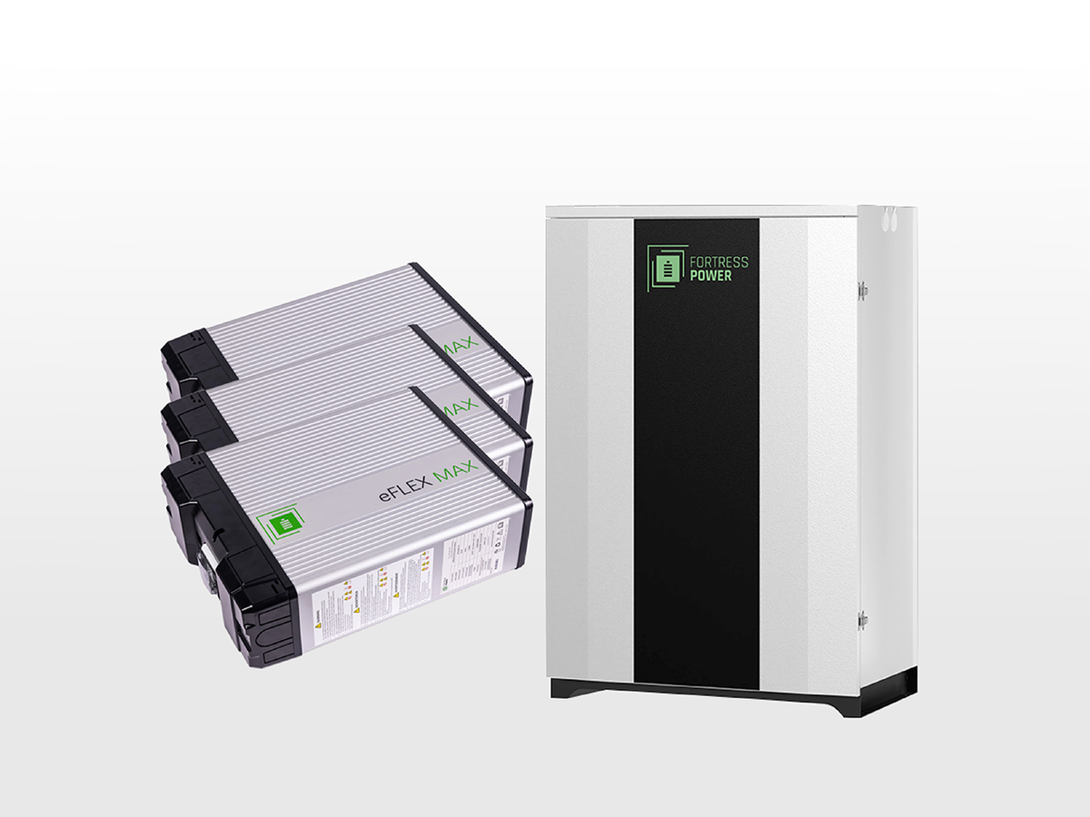 Fortress Power eFlex MAX 16.2kWh Batteries with DuraRack Enclosure ...